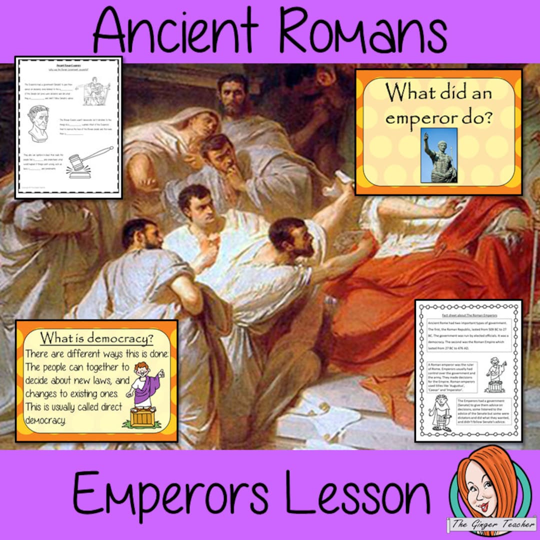Roman Emperors Complete History Lesson - Teaching Resources - Etsy