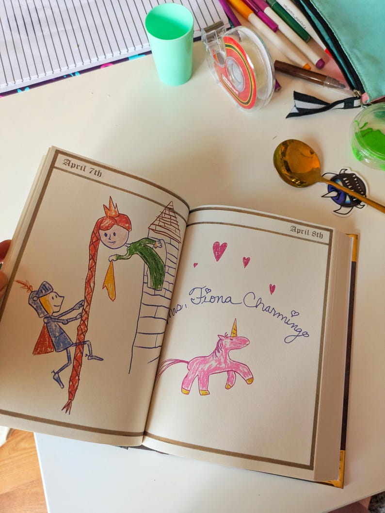 Princess Fiona's Diary From Shrek. Screen Replica Fan Gift Diary ...