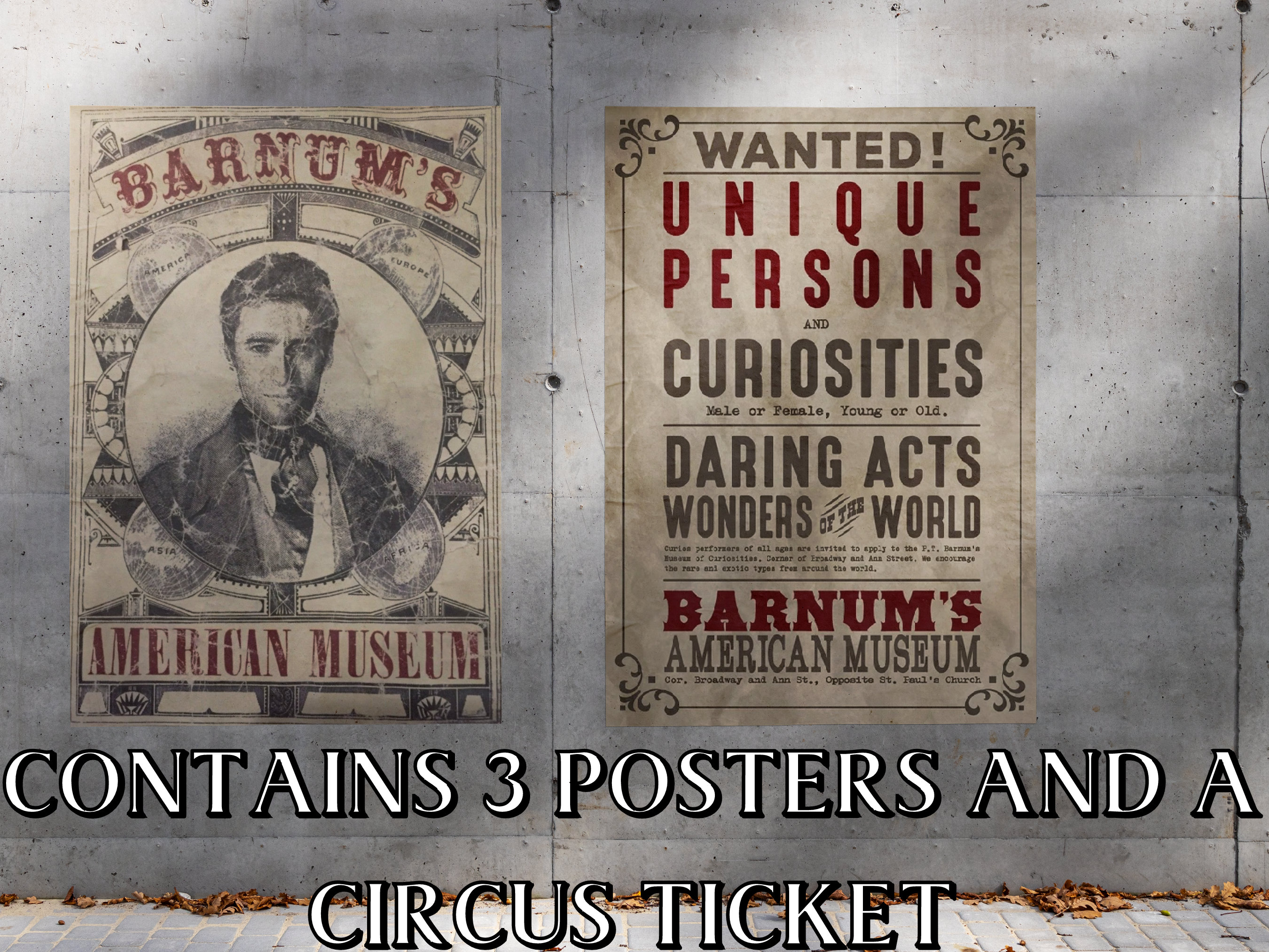 GREATEST SHOWMAN PACK. Perfect Fan Gift of 2 A4 Posters a - Etsy