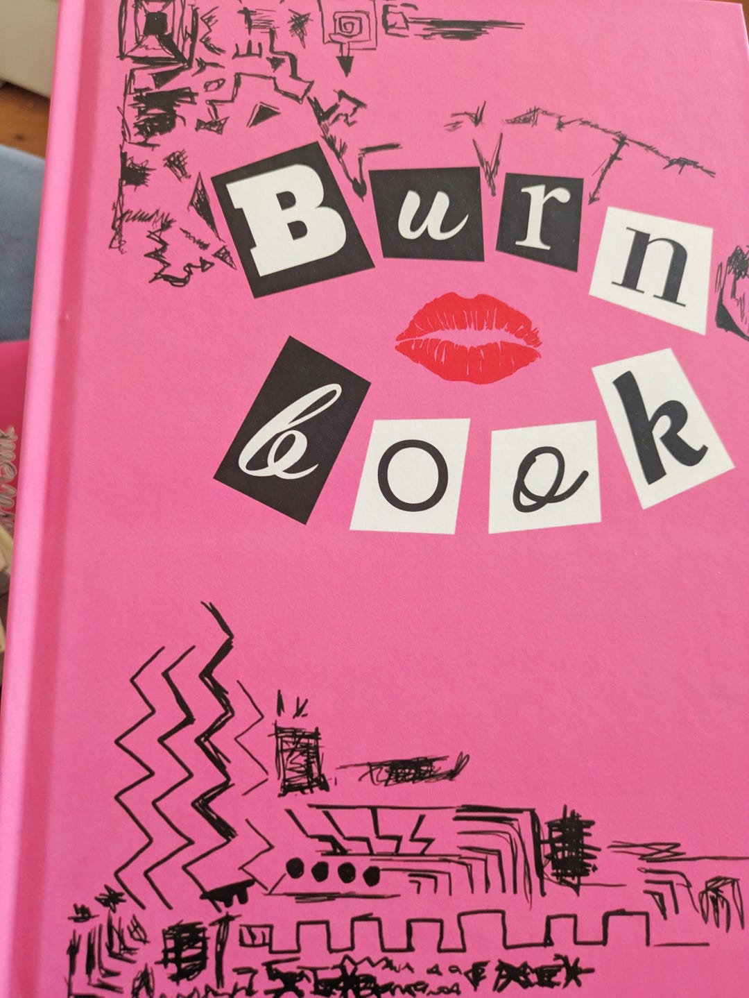Burn Book Notebook From Mean Girls Movie and Stage Show - Etsy
