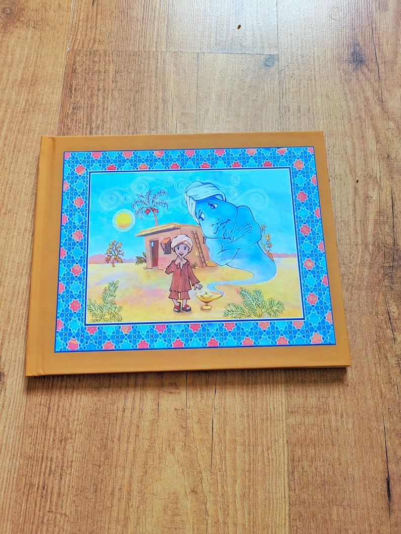 Aladdin Barney Book Replica | 90s TV Prop, Display Gift - Etsy