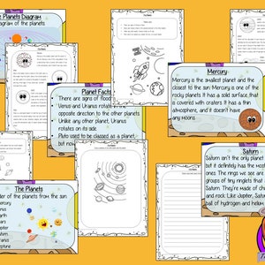Planets of the Solar System Lesson - Teaching Resources - Etsy