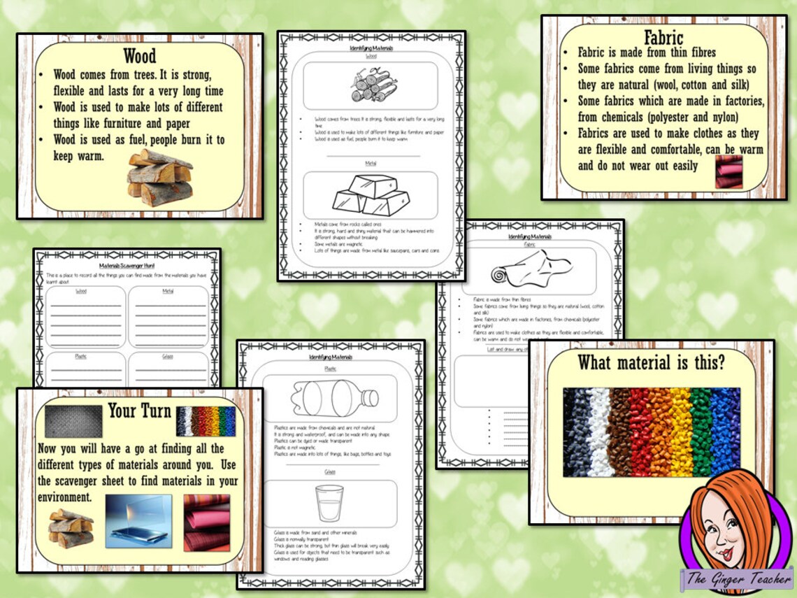 Identifying Materials Lesson Teaching Resources - Etsy