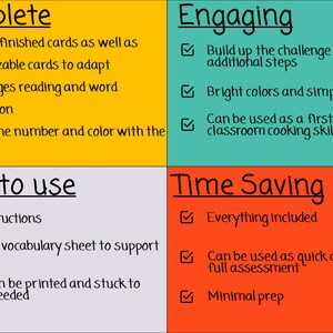 Following Instructions Activity Cards - Teaching Resources - Etsy