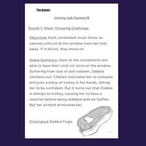 BROOKLYN 99 JIMMY JABS the Game. Fan Made Paperback Book Perfect Gift ...