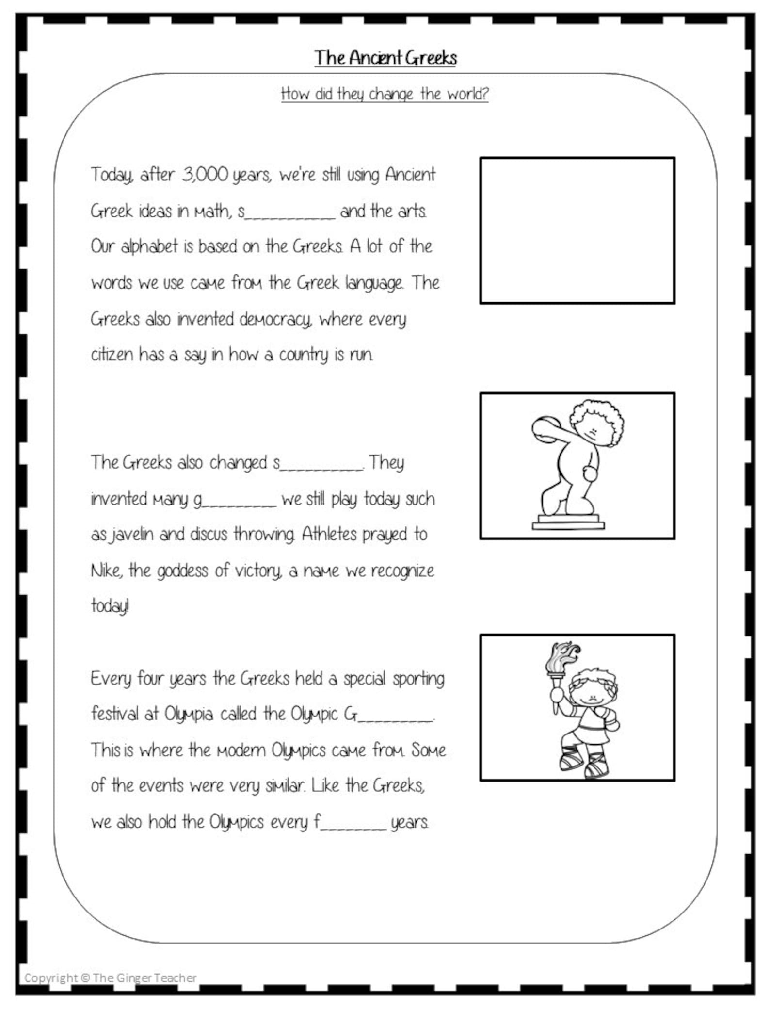 Ancient Greeks Complete History Lesson Teaching Resources - Etsy