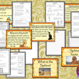 Sphinx Lesson - Teaching Resources - Etsy