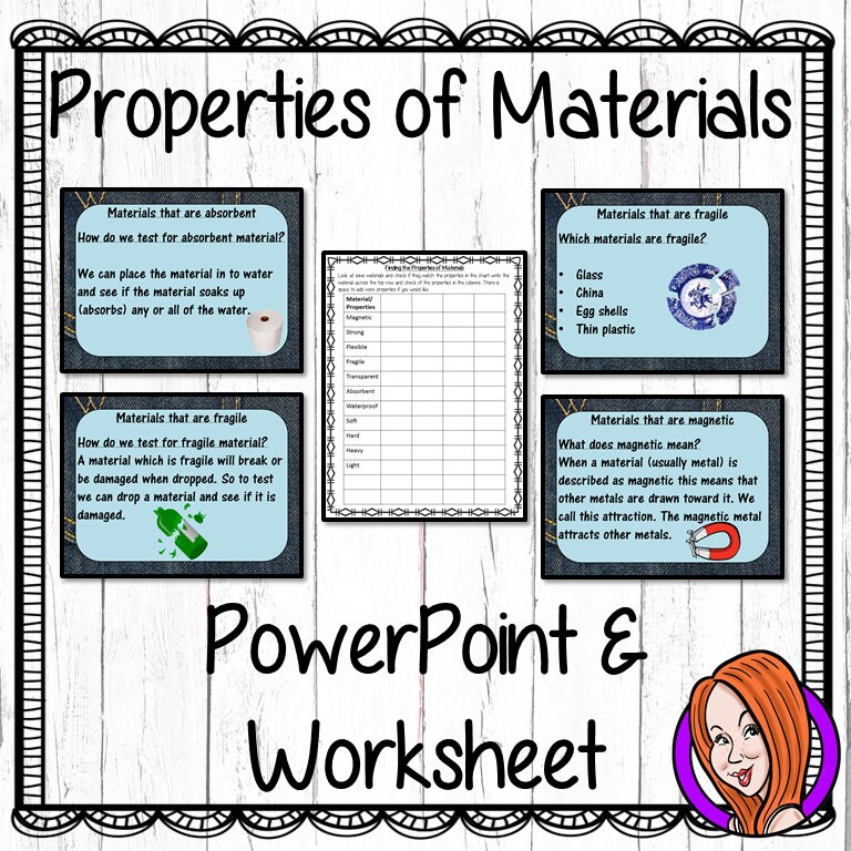 Properties of Materials Lesson Teaching Resources - Etsy