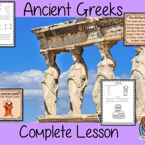 Ancient Greeks Complete History Lesson - Teaching Resources - Etsy