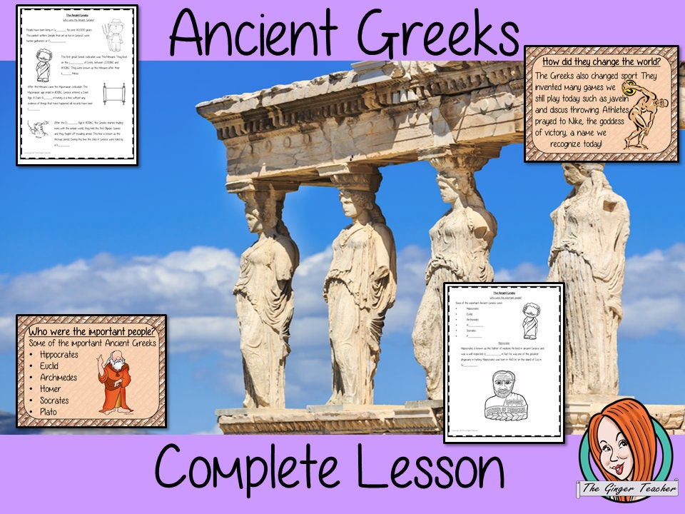Ancient Greeks Complete History Lesson Teaching Resources - Etsy