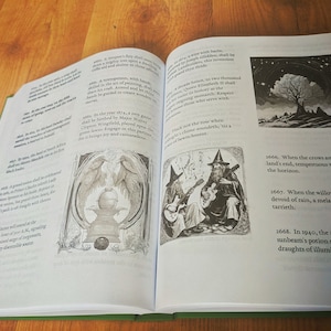 Agnes Nutter's Prophecies Hardcover Book - Good Omens Fan-made ...