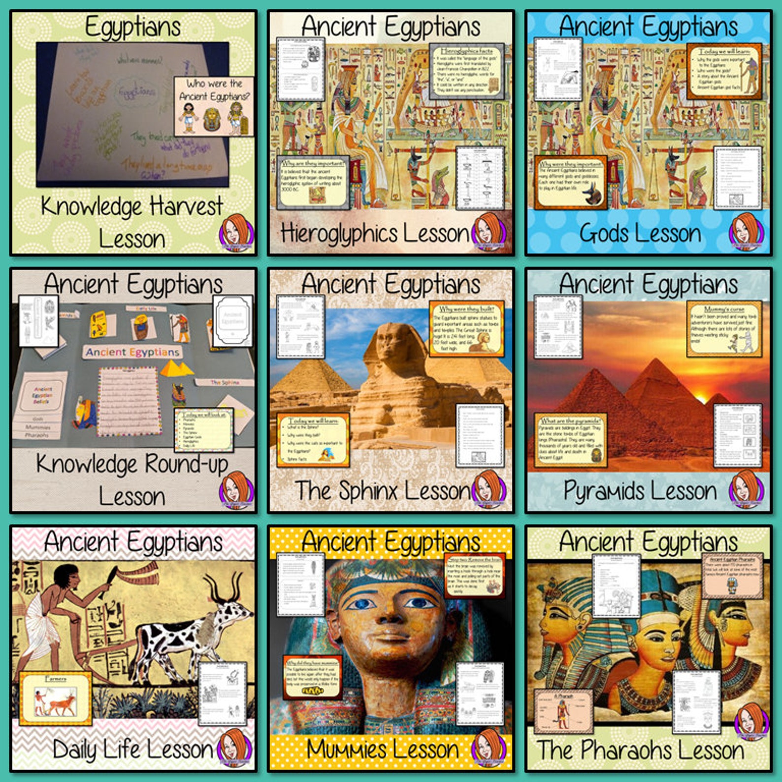 Ancient Egyptians Teaching Resources - Etsy