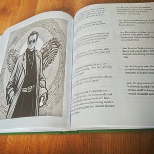 Agnes Nutter's Prophecies Hardcover Book - Good Omens Fan-made ...