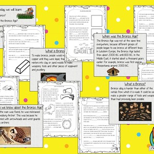 The Bronze Age Lesson - Teaching Resources - Etsy