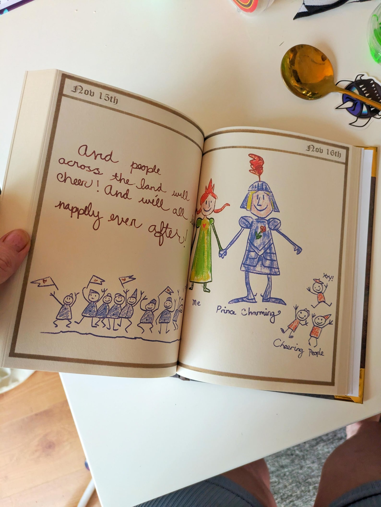 Princess Fiona's Diary From Shrek. Screen Replica Fan Gift Diary ...