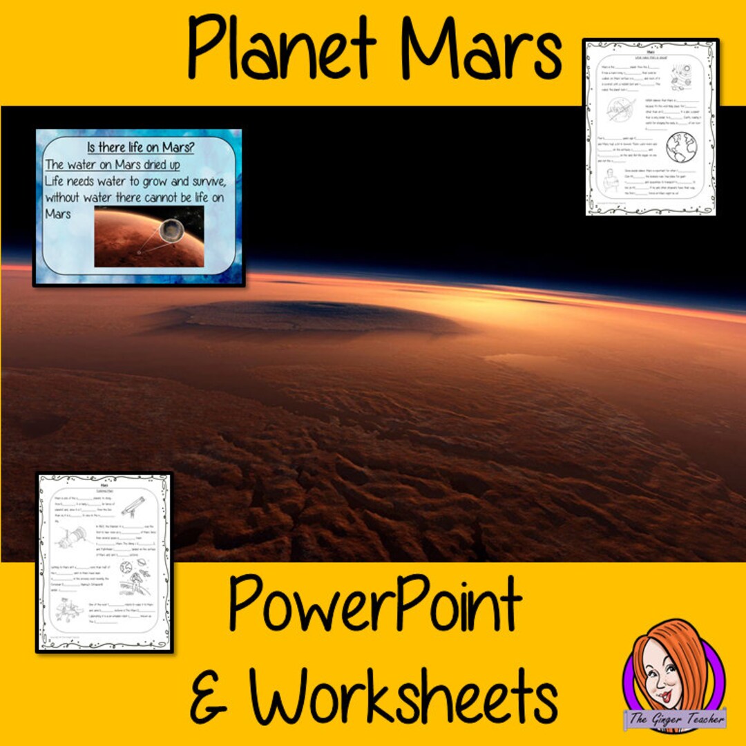 Planet Mars Lesson - Teaching Resources - Etsy