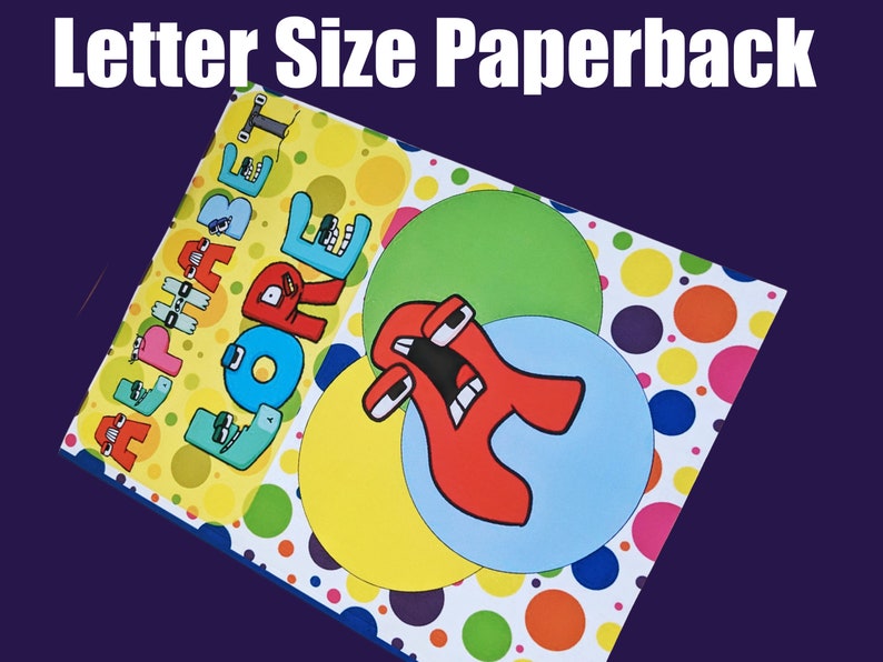Alphabet Lore Fan Book: Collectable Paperback for Kids - Etsy