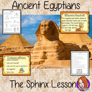 Sphinx Lesson - Teaching Resources - Etsy