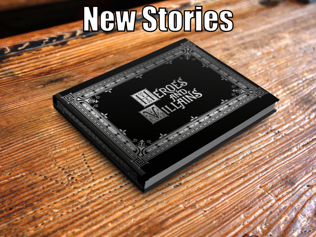 HEROES & VILLAINS Once Upon a Time Book. Henry's Book OUAT Replica Book ...