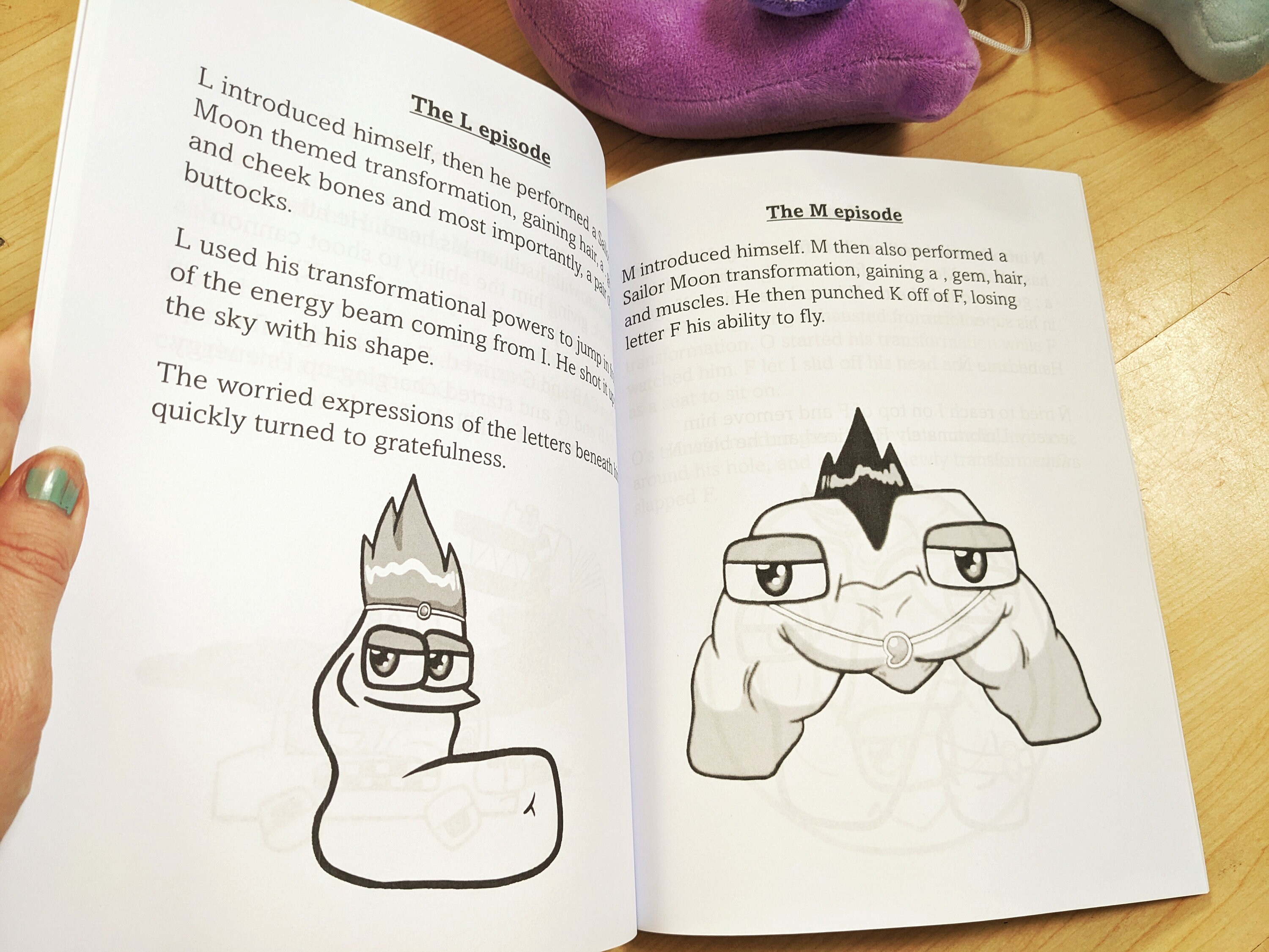 ALPHABET LORE BOOK Fan Made Collectable All the Letters - Etsy