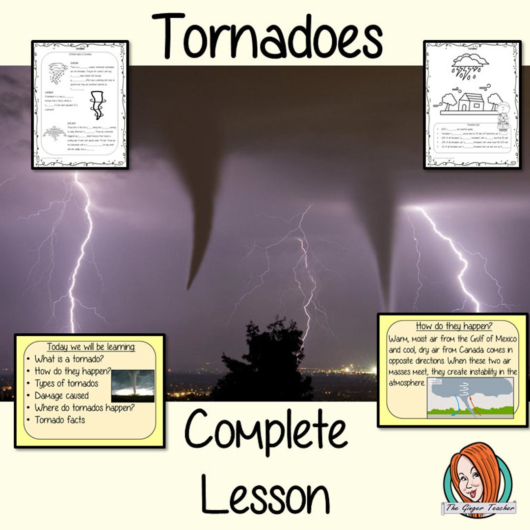 Tornadoes Complete Lesson Teaching Resources - Etsy