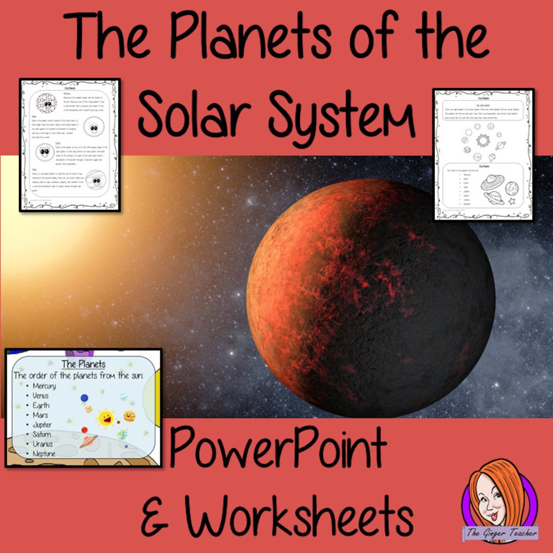 Planets of the Solar System Lesson - Teaching Resources - Etsy