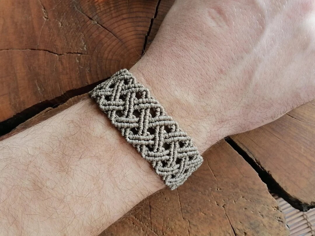 Macrame Bracelet Set Friendship Man Bracelet Best Friend Gift ...