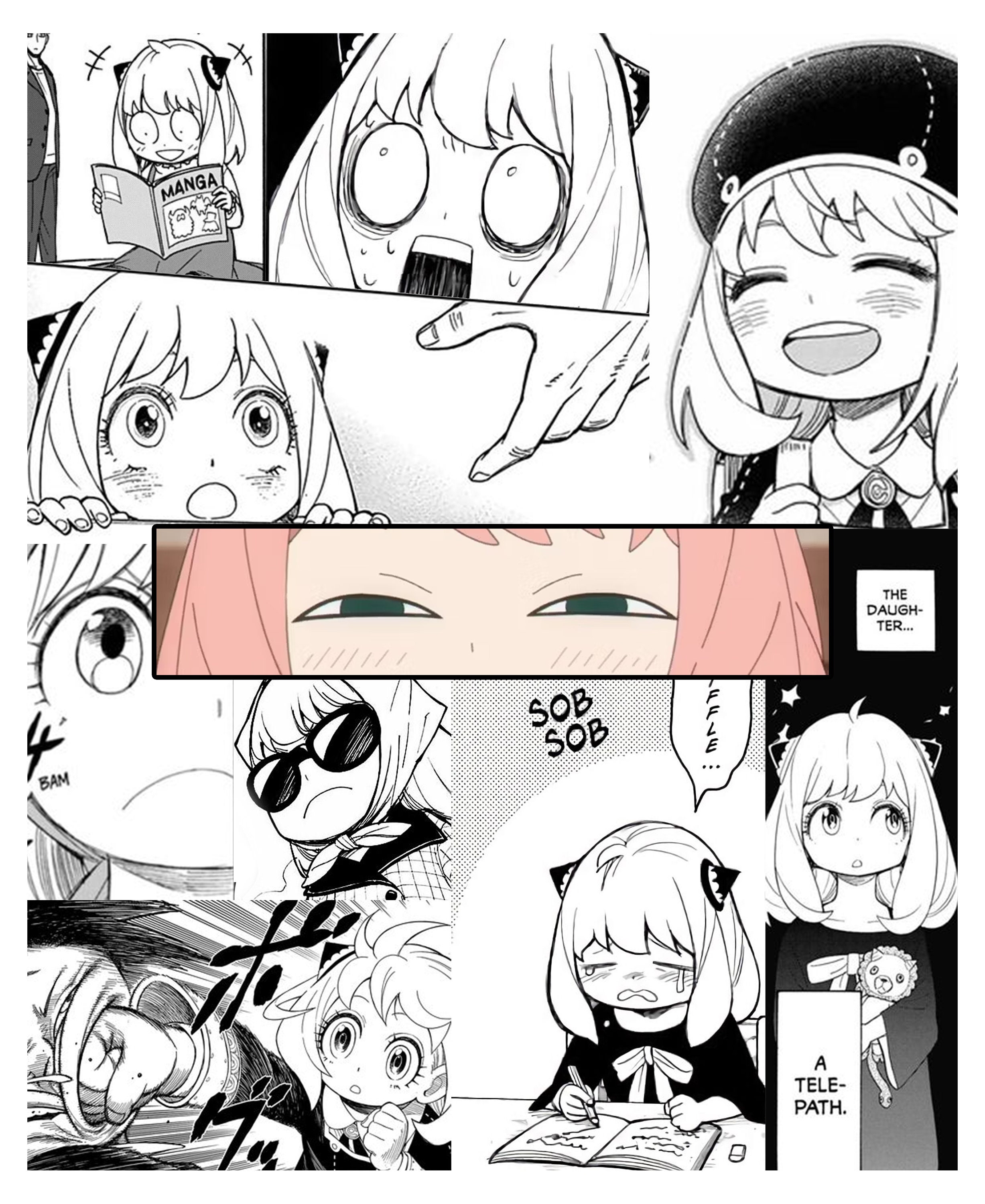 Anya Heh Anime Poster Manga Poster Anime Gifts DIGITAL DOWNLOAD - Etsy ...