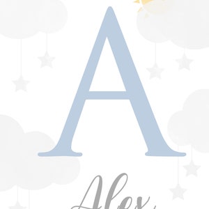 Safari Nursery Print, Personalised, Set of 3 Prints, Baby Boy Gift ...