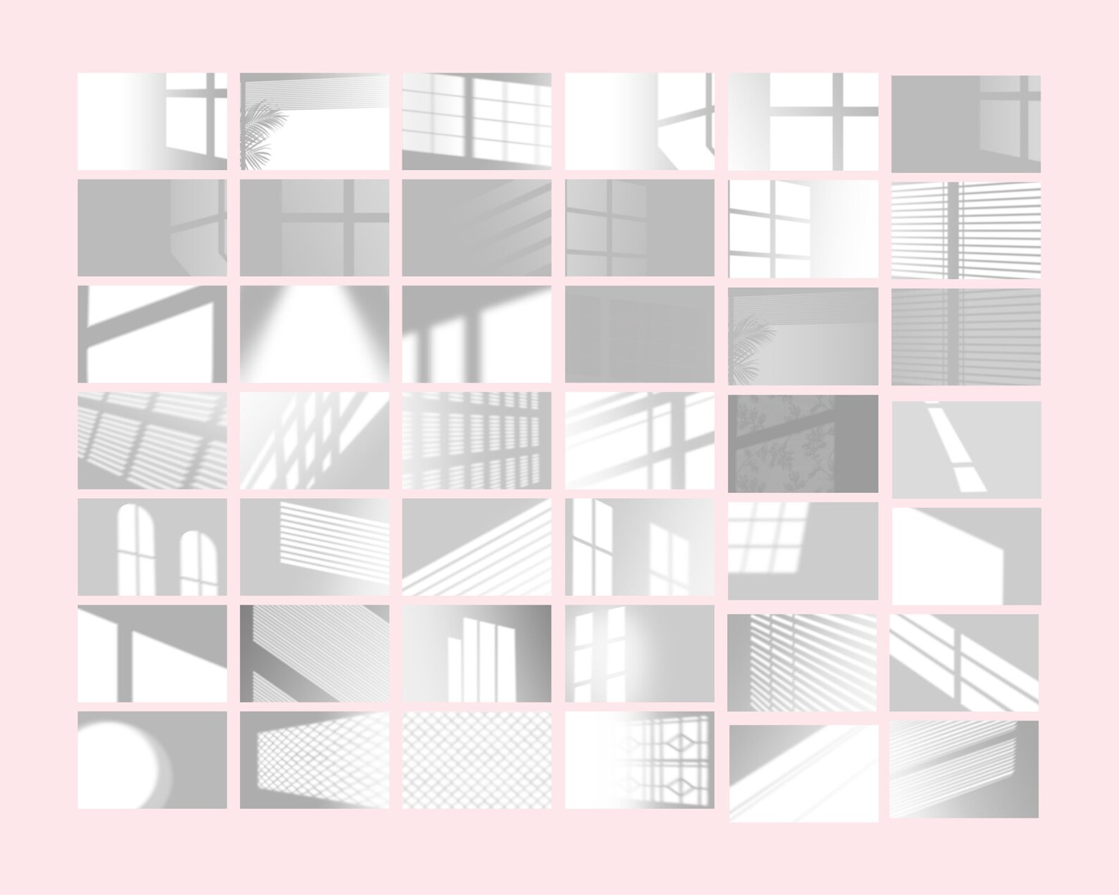 45 Window Shadow Overlays Bundle, Window Shadow Overlay, Windows ...