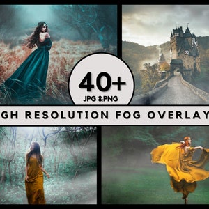 40 Fog Photoshop Overlays, Real Fog, Foggy Clouds Effect, Fog Effects ...