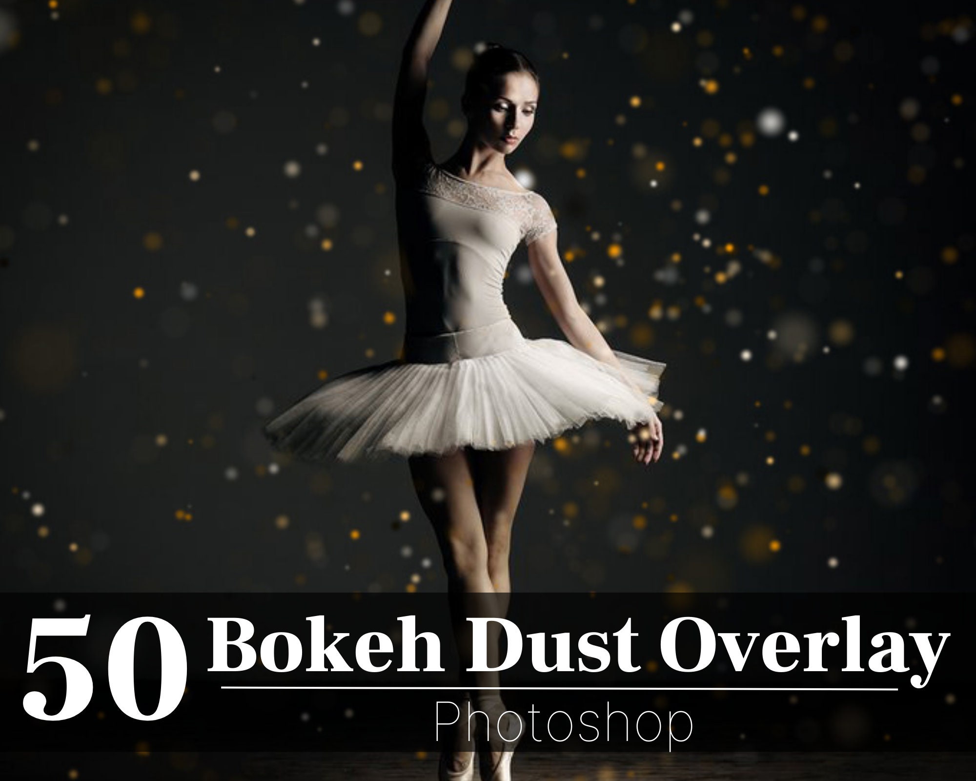 50 Bokeh Dust Overlays, Bokeh Overlays, Photoshop Overlays, Glitter ...