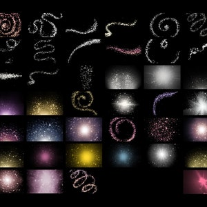 40 Christmas Magic Overlays Bundle, Christmas Photoshop, Christmas ...