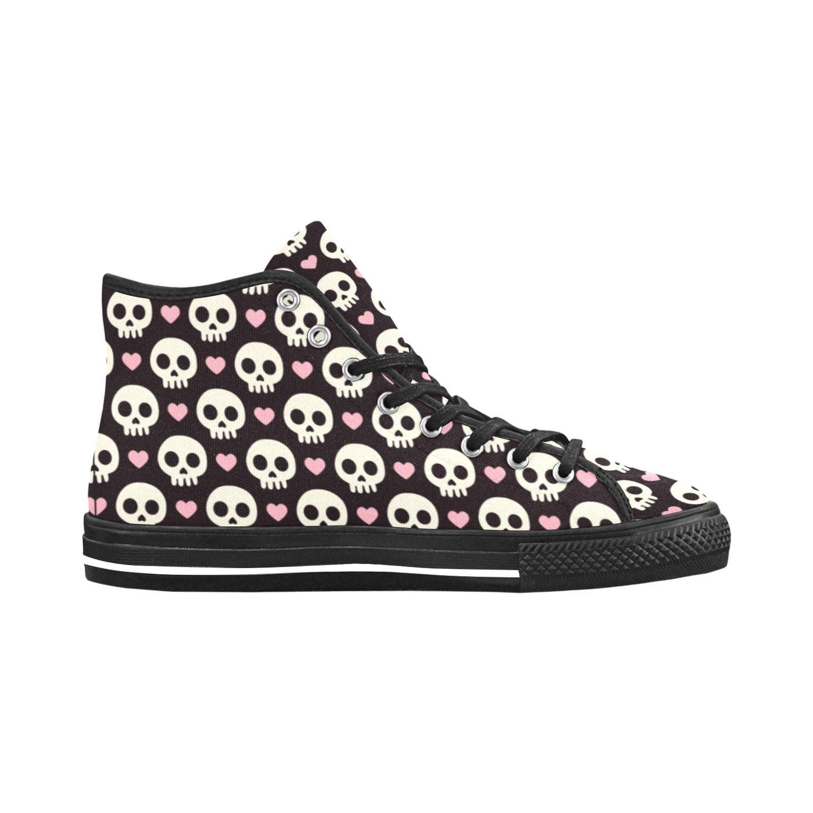 Emo Shoes, High Top Sneakers, Scenecore,2000s Emo, Gothic Shoes, Lace ...
