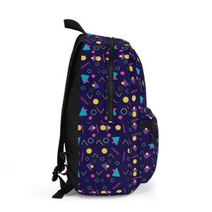 90s Backpack, Back to School, Laptop Backpack, 90s Fashion, 90s Pattern ...