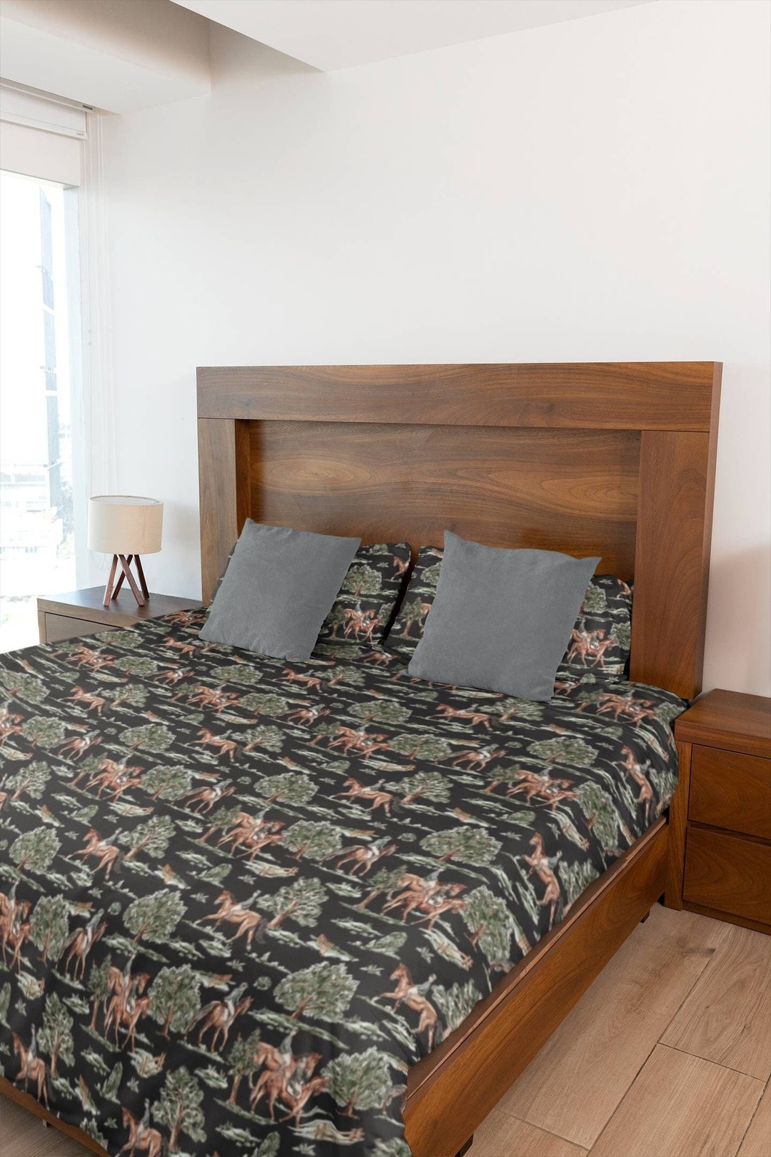 Horse Duvet Cover, Equestrian Bedding, Horse Lover Gift, Equestrian ...