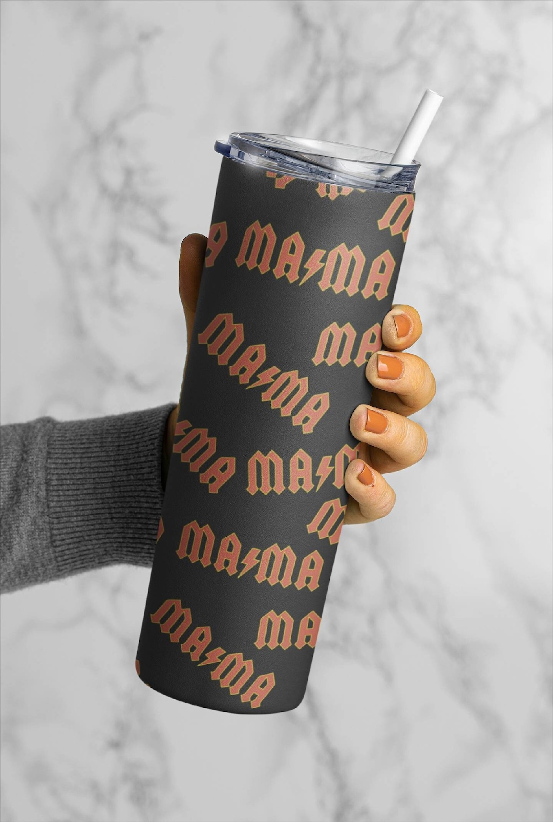 Rock Mama Tumbler, Heavy Metal Mom, Metalhead Mama, Rocker Mom Gift ...