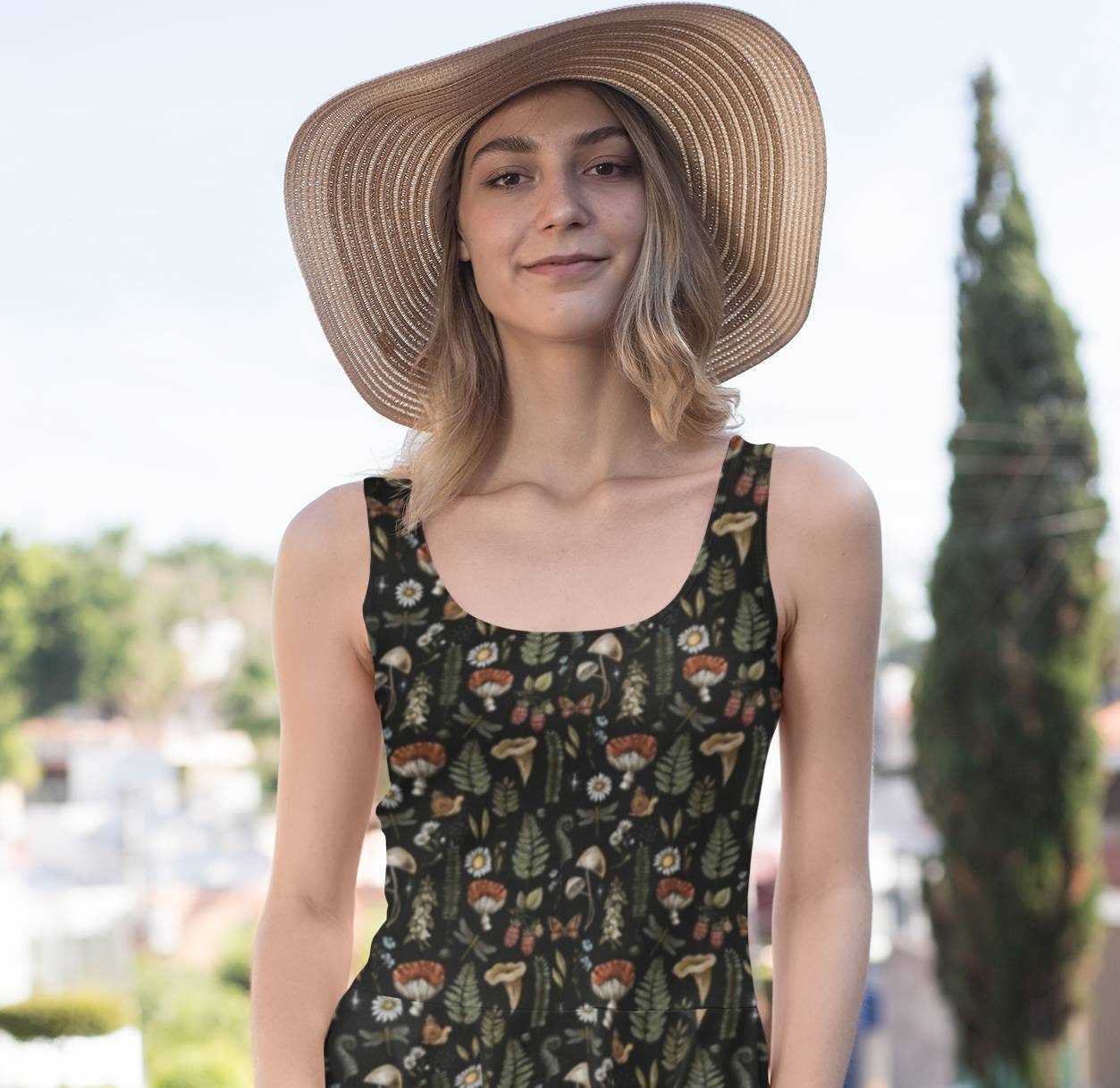 Goblincore Clothing Dress Goblincore Clothing Flowy Dress - Etsy