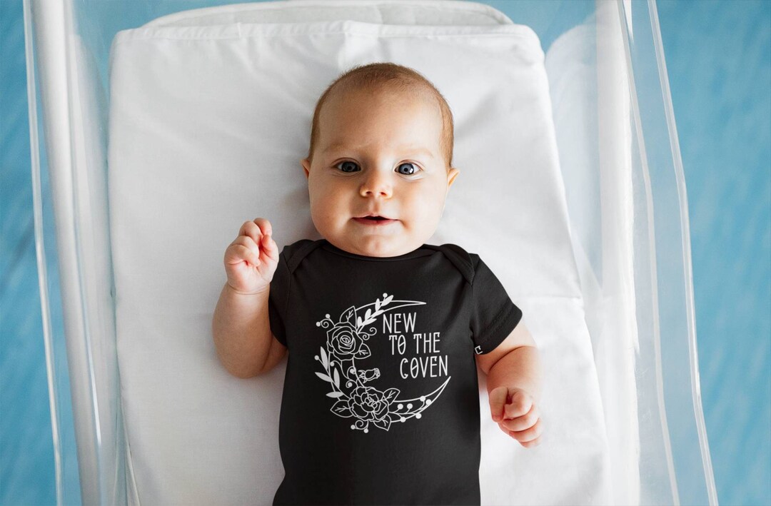 Goth Baby Clothes,witchy Stuff,nursery,witchy Infant,newborn Outfit ...