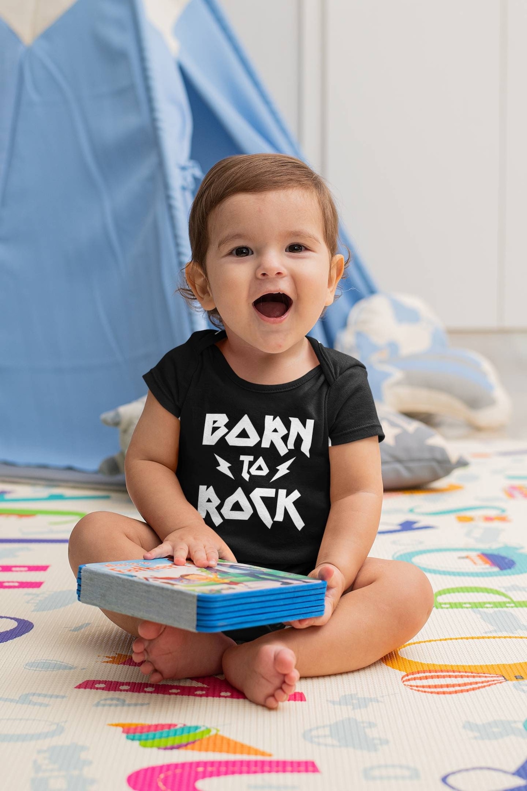 Born to Rock, Heavy Metal Baby Clothes, Metal Head Baby, Rock N Roll ...