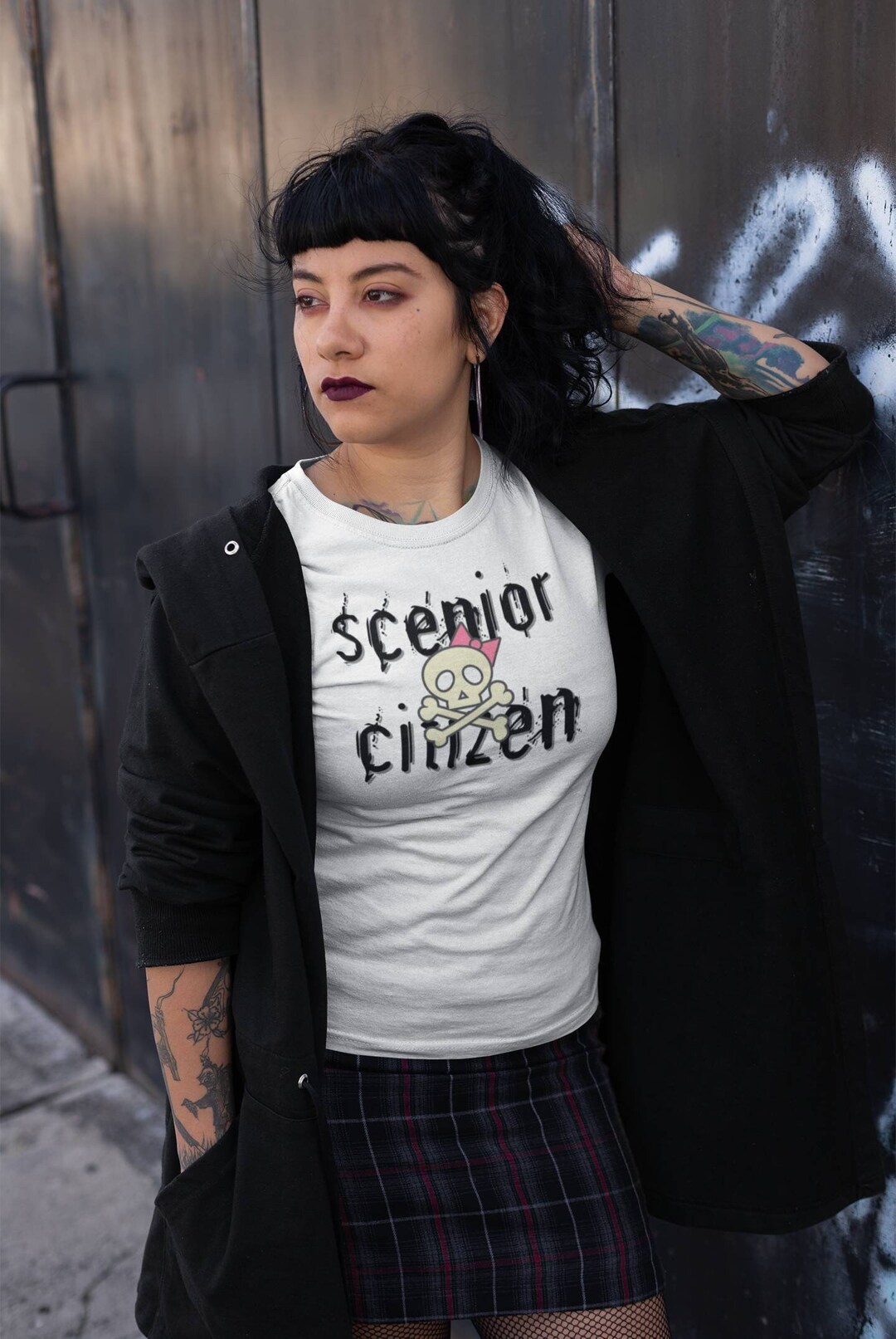 Scenior Citizen, Scene Kid, Scene Kid Shirt, Elder Emo Shirt, It Was ...