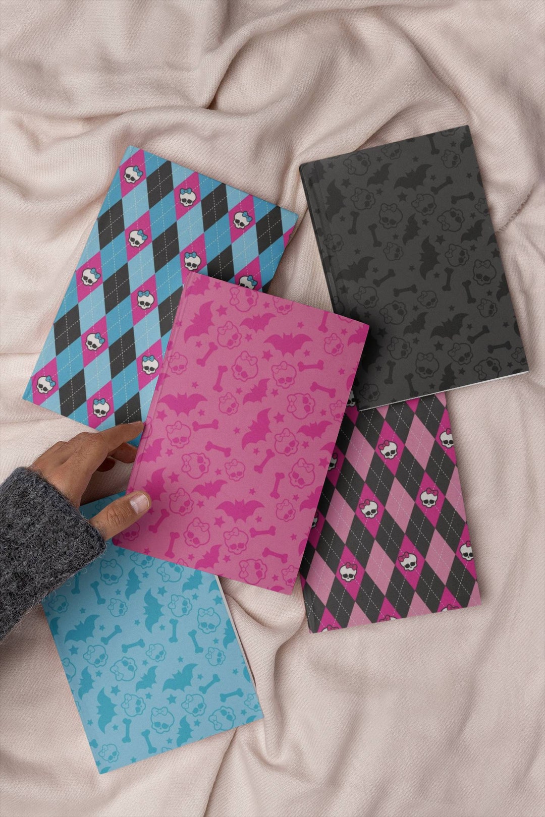 5 PACK Emo Journal,emo Notebook,scenecore,elder Emo,scene Kid,pastel ...