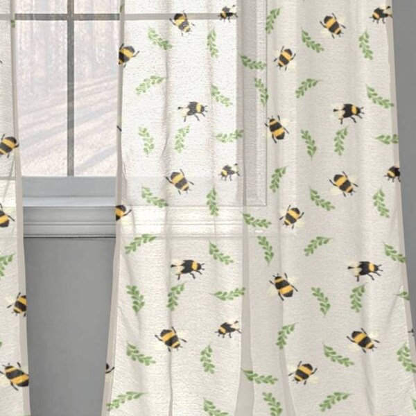 Bee Curtains - Etsy