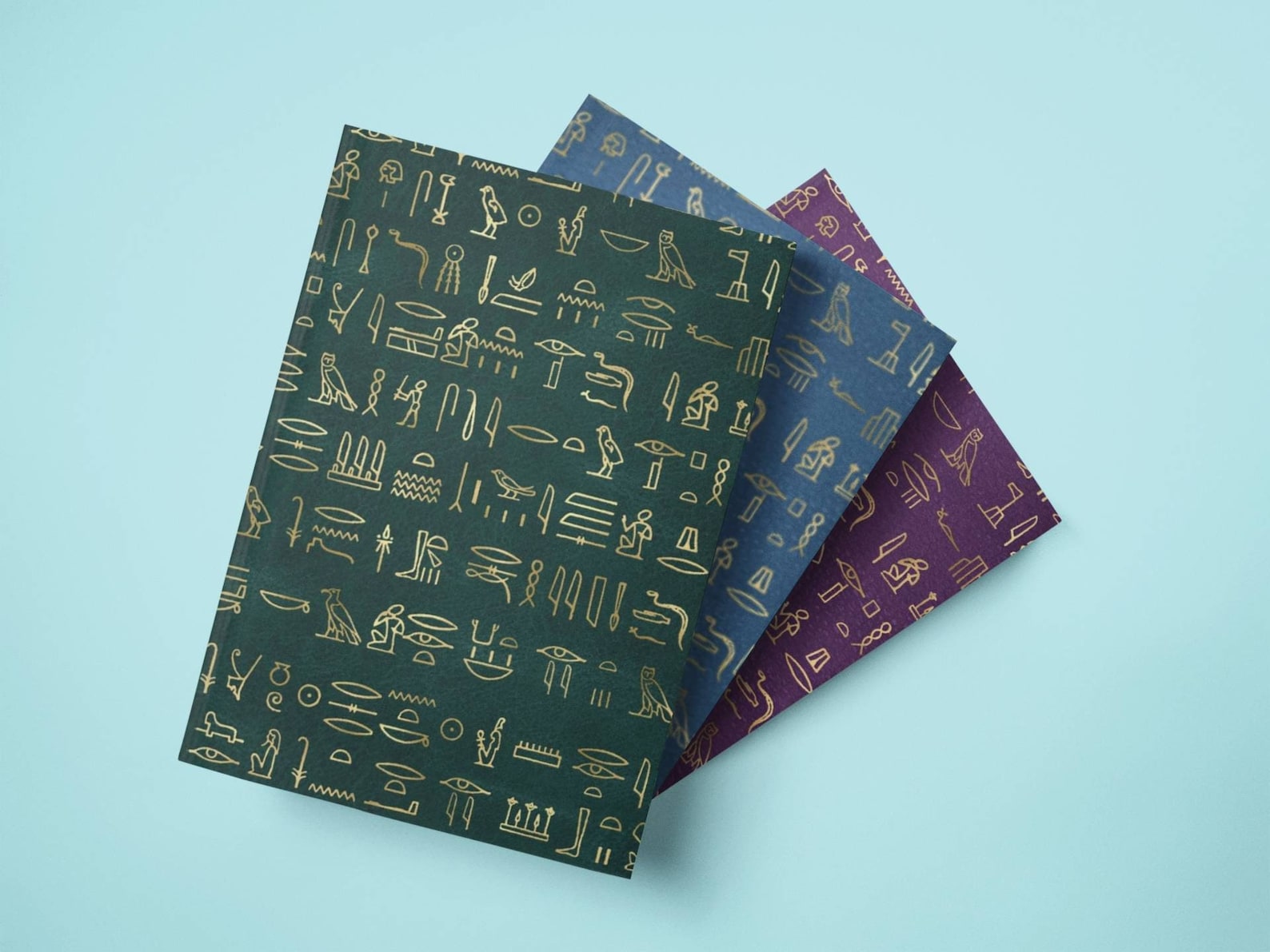 3 PACK Egyptian Journal, Egyptian Notebook, Hieroglyphics, Ancient ...