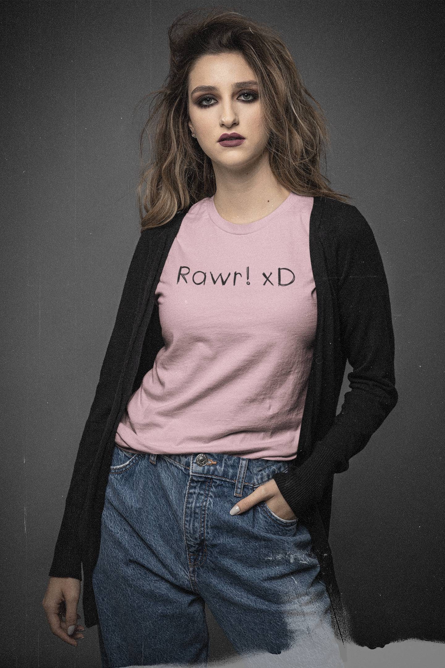 Rawr XD Scene Kid Scenecorescene Kid Shirt Elder Emo - Etsy