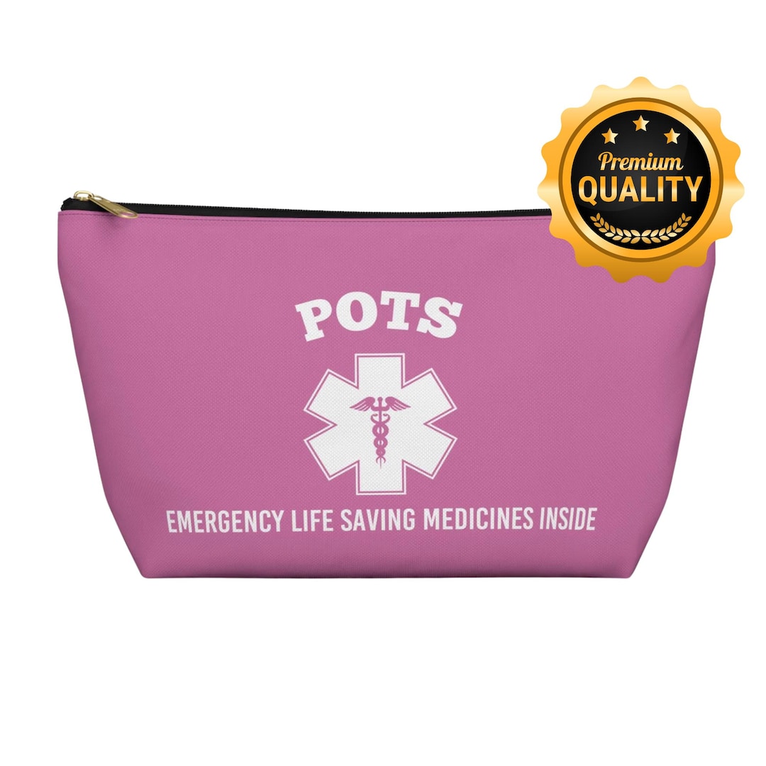 POTS Emergency Medicines Pouch Life Saving Medication Bag Postural ...