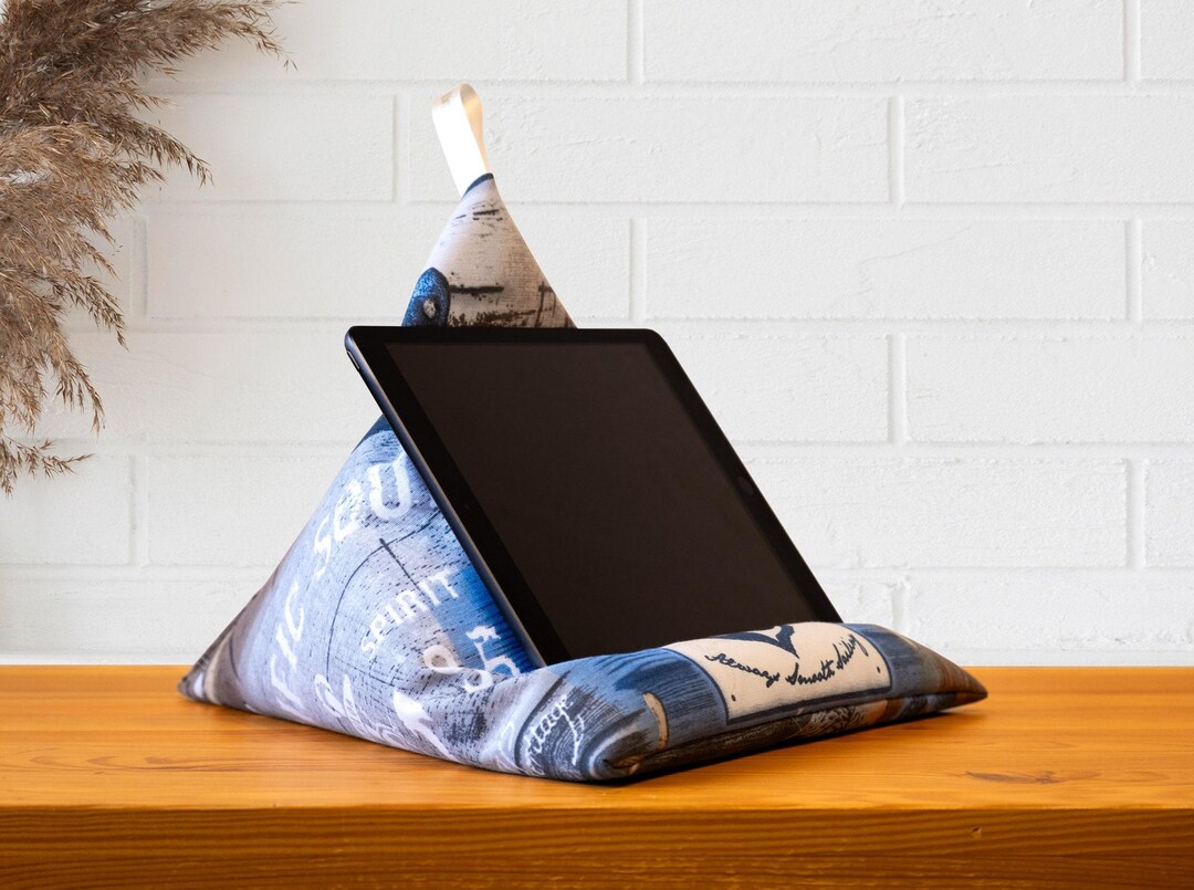 Tablet Cushion Shipping, iPad Holder, Book Support, E-reader Bean Bag ...