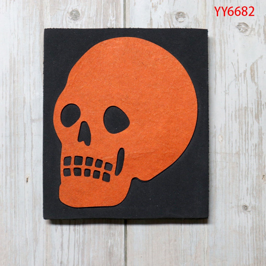 Skull Mold Knife Model YY6682 is Suitable for All Cutting Machines on ...