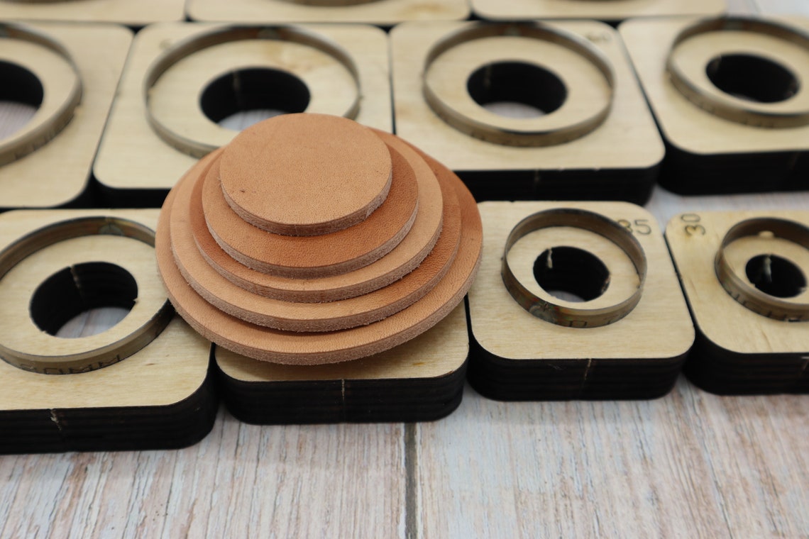 Round Shape Leather Cutter Die, Cutting Mold for Leather, Steel Punch ...