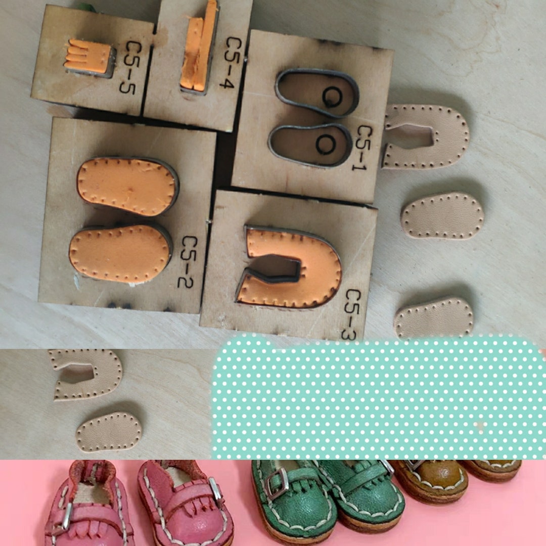 Manual Leather Knife Mold Laser Knife Mold Custom OB11 Small Shoes ...